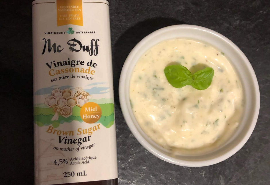 Mayonnaise au basilic et miel - Créateurs de saveurs - Cantons-de-l'Est